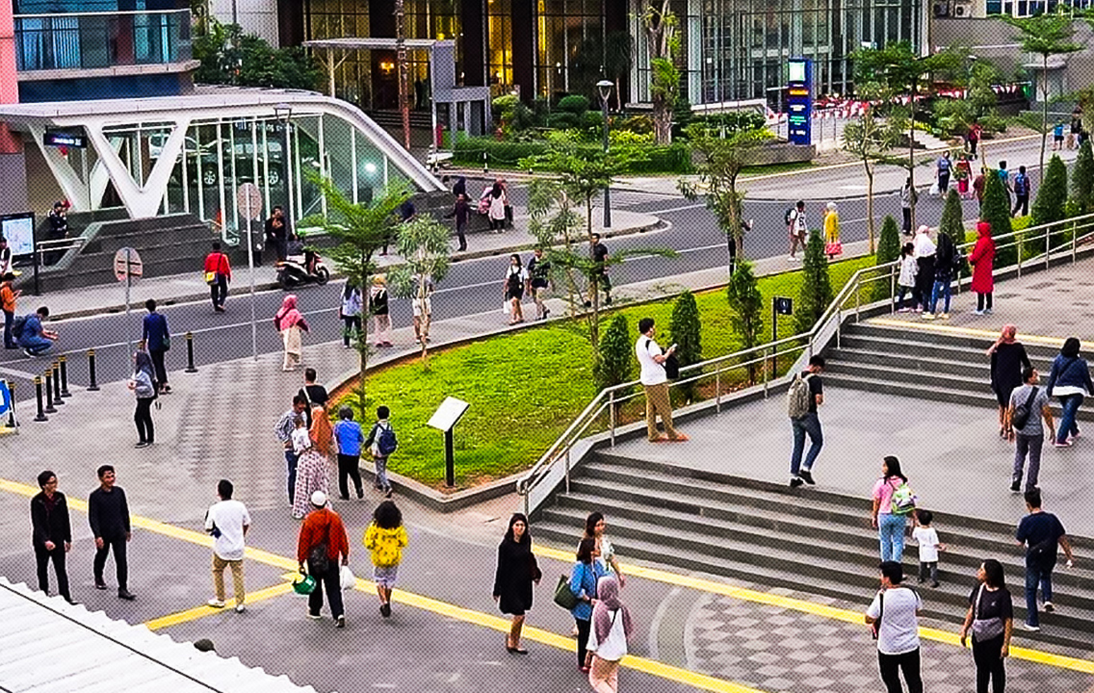 MENIKMATI UDARA SEGAR TAMAN KOTA DI TENGAH MARAKNYA POLUSI UDARA JAKARTA