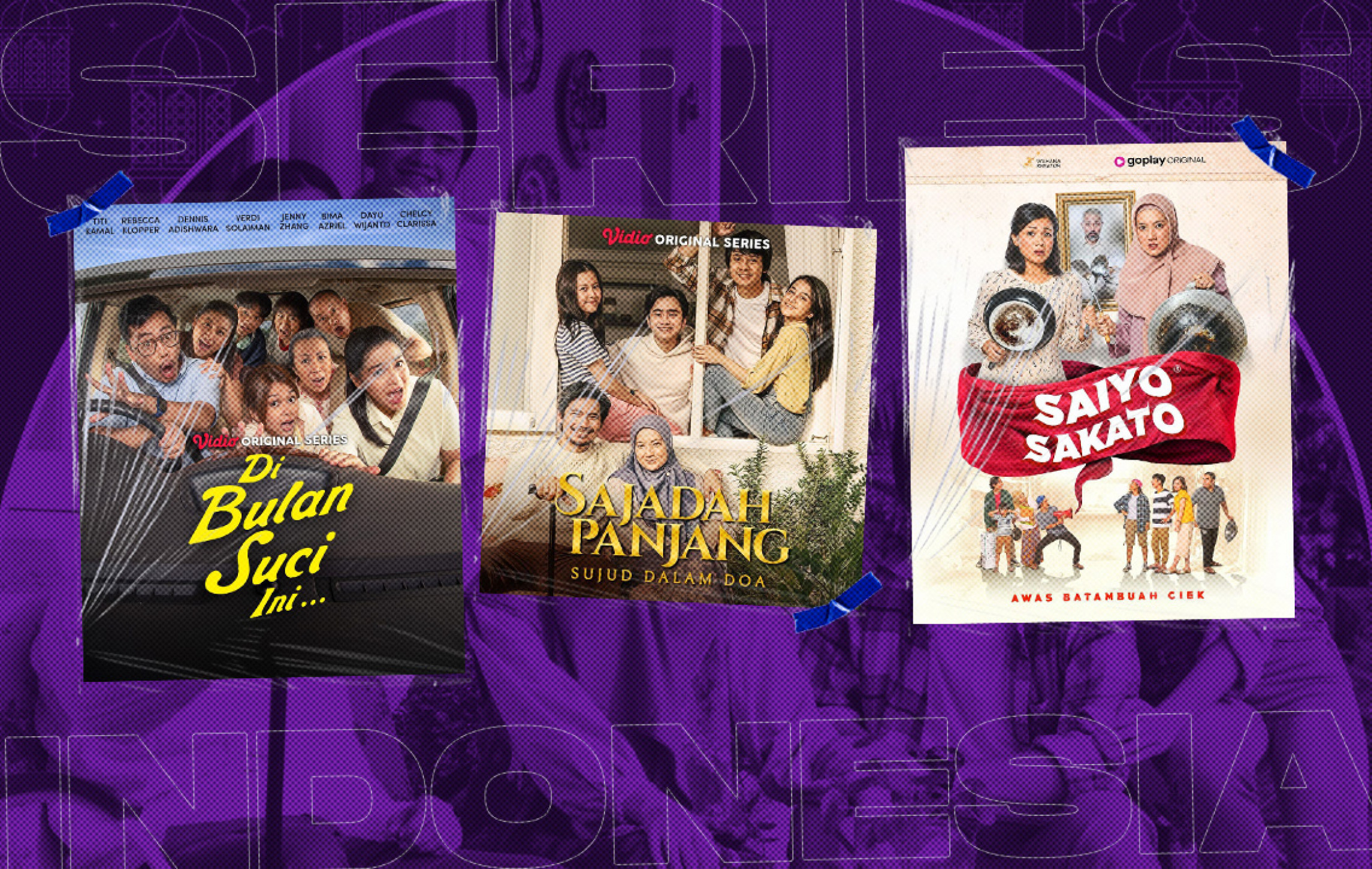 4 SERIES INDONESIA TERBARU: ADA DRAMA KELUARGA HINGGA PERCINTAAN