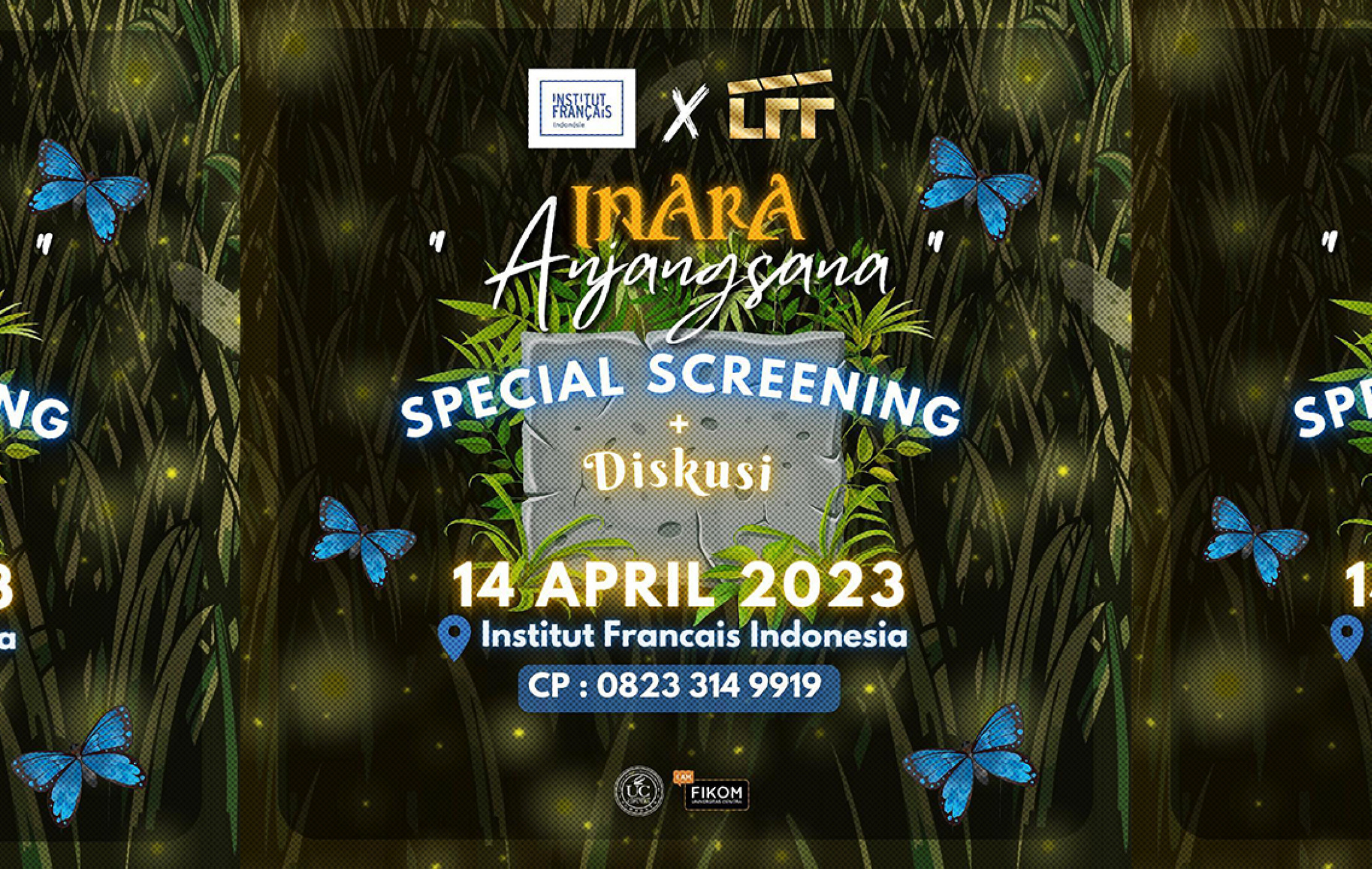 INARA ANJANGSANA DI 3 KOTA DI JAWA TIMUR SEBAGAI PEMBUKA CIPUTRA FILM FEST 2023