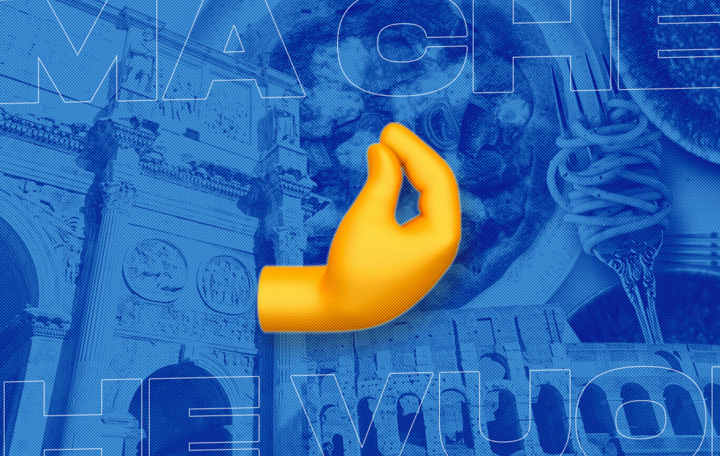 MA CHE VUOI: SEBUAH GESTUR MENGUNCUPKAN JARI DENGAN KEDUA TANGAN DARI ...